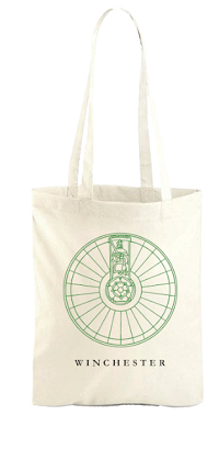 Winchester UK merchandise - t-shirts and tote bags
